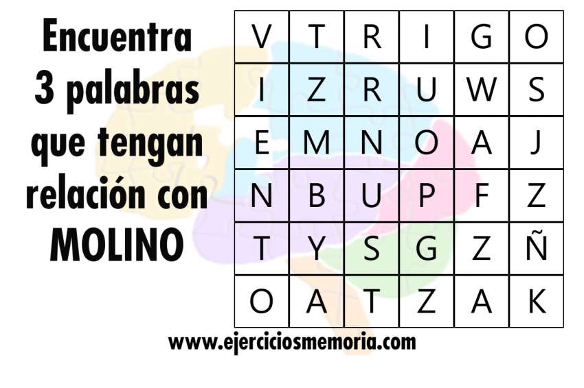 Ejercicio Nº10077 de tipo Sopa de Letras | Rutina 2025-08-08