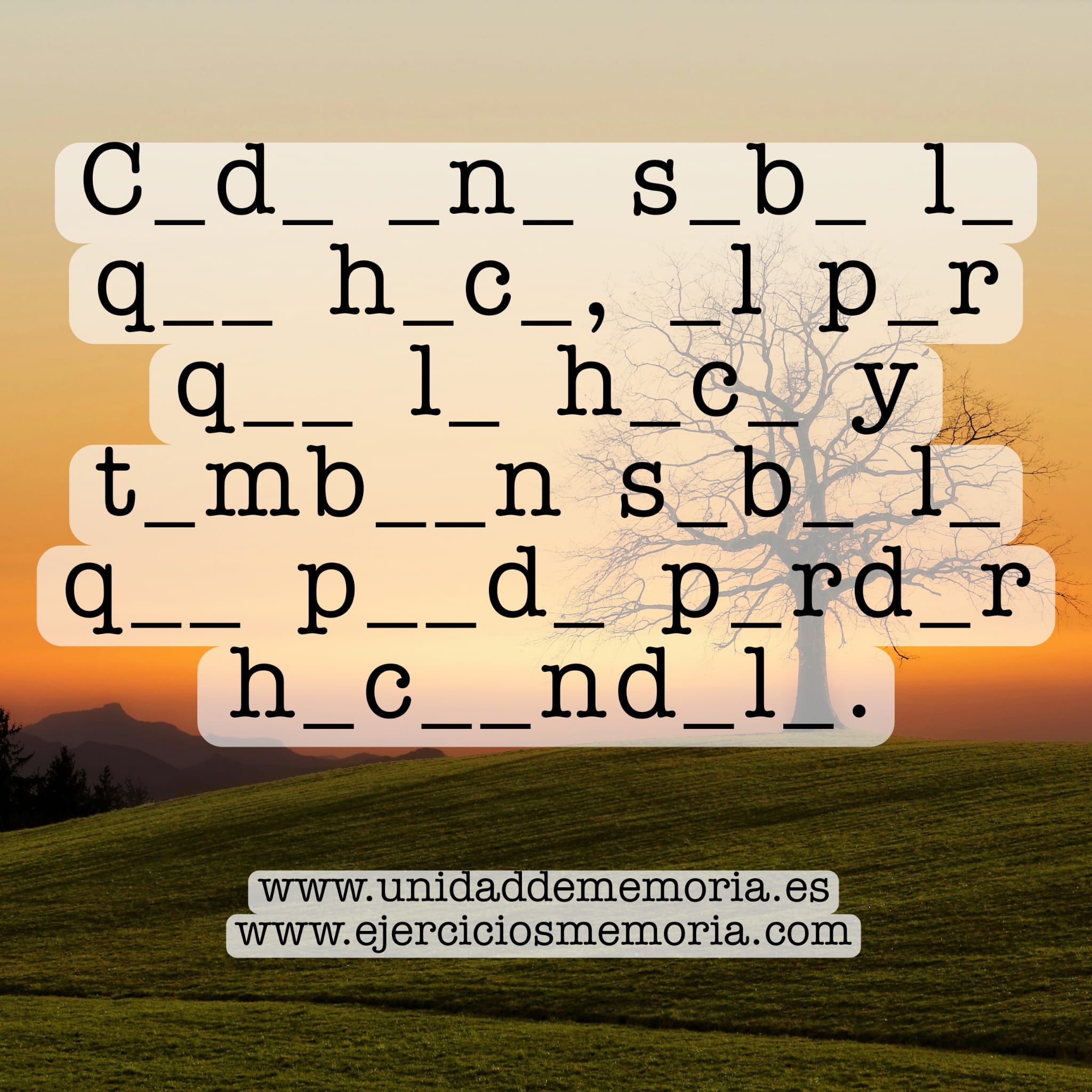 Ejercicio Nº7743 de tipo Descifra el mensaje | Rutina 2024-03-15