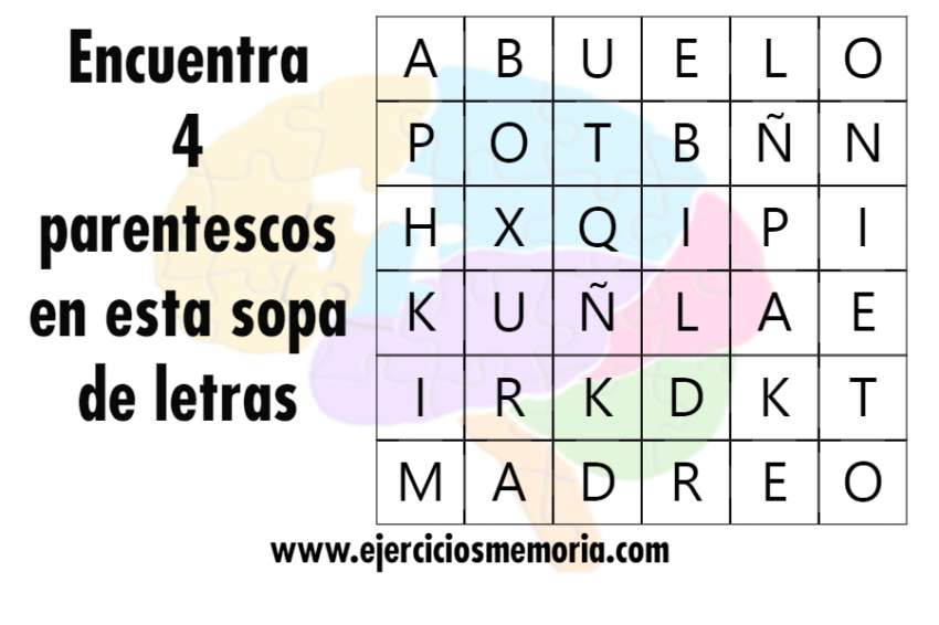 Ejercicio Nº8283 de tipo Sopa de Letras | Rutina 2024-06-25