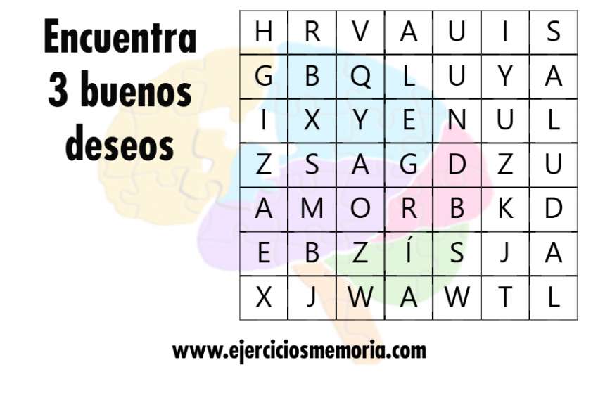 Ejercicio Nº9140 de tipo Sopa de Letras | Rutina 2024-12-24