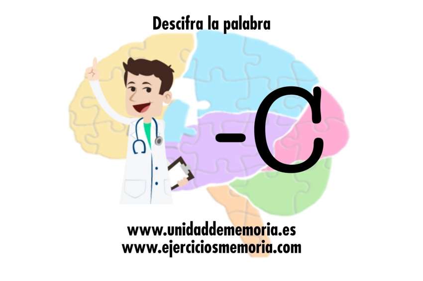 Ejercicio Nº9704 de tipo Descifra la palabra | Rutina 2025-04-16